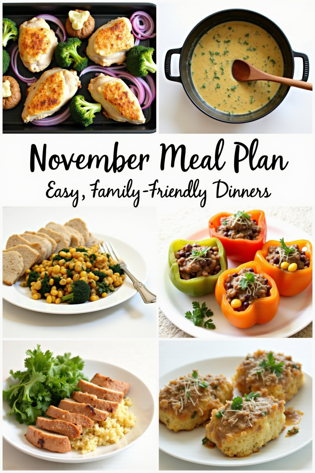 Cozy Comforts & Seasonal Flavors: Your Ultimate November Meal Plan ...