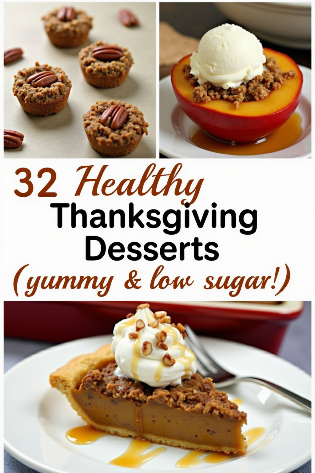 32 Guilt-Free Thanksgiving Treats: Healthy, Low-Sugar Desserts to ...