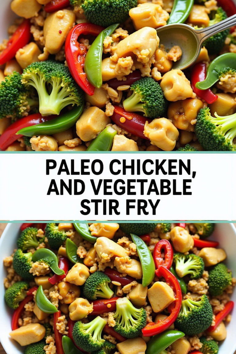 Sizzle with Health: The Ultimate Paleo Chicken & Vegetable Stir Fry ...